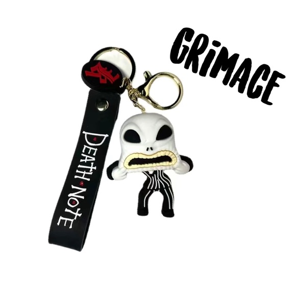 Accessories | Grimace Night Before Christmas Death Note Keychain ...